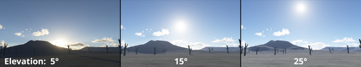 Sunlight - Terragen Documentation from Planetside Software