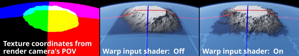 Warp Input Shader - Terragen Documentation from Planetside Software