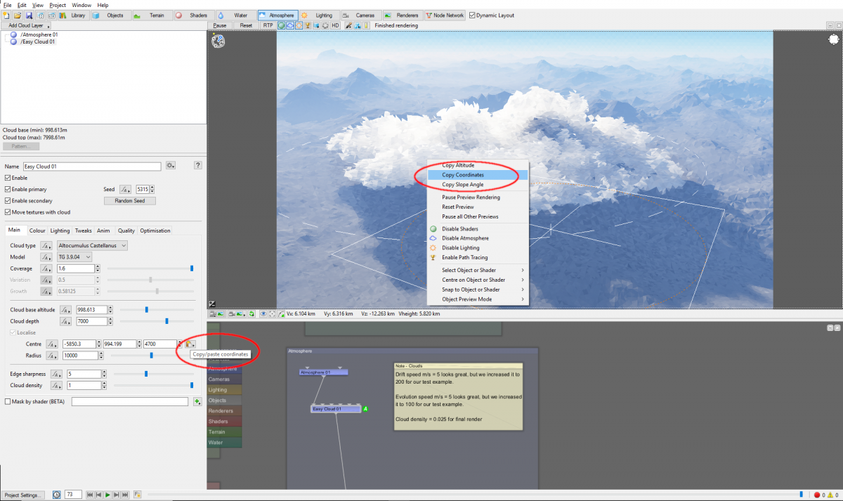 Animated Easy Clouds - Terragen Documentation from Planetside Software