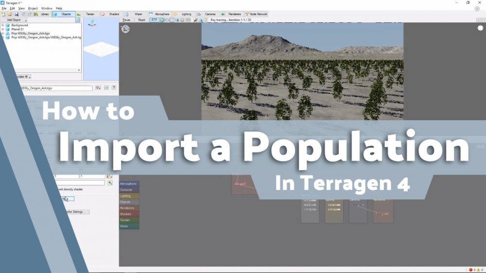 Tutorials – Terragen 4 – The Basics – Planetside Software