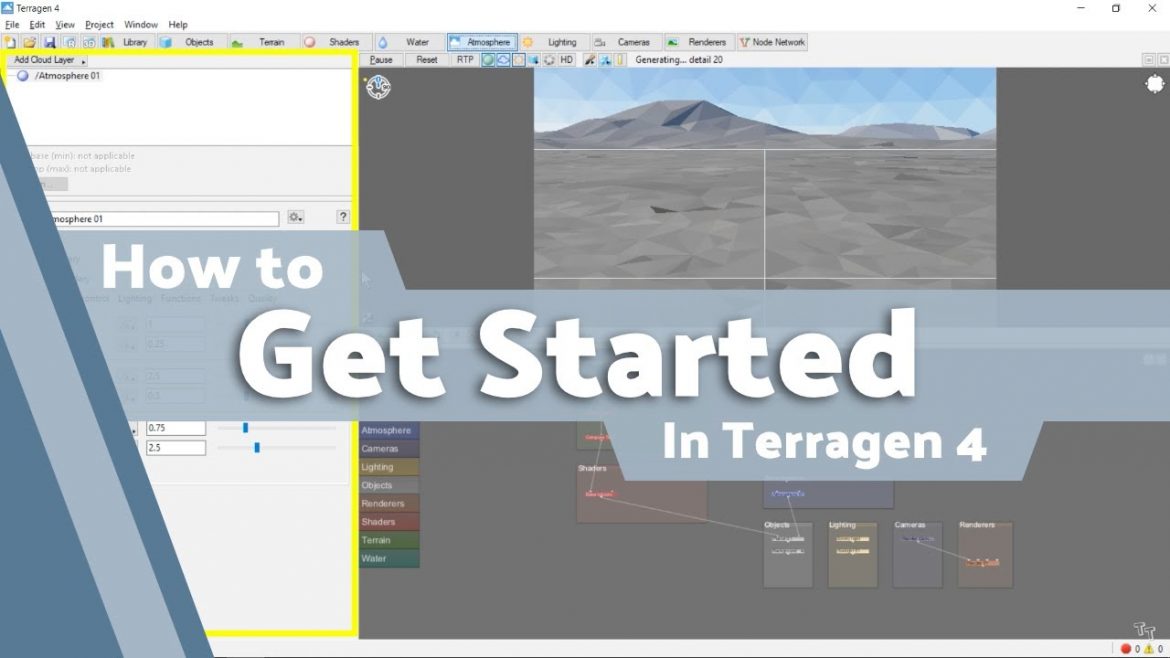 Tutorials – Terragen 4 – The Basics – Planetside Software